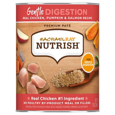 Rachel Ray Nutrish Wet Dog Salmon & Chicken - 13 Oz - carrsqc