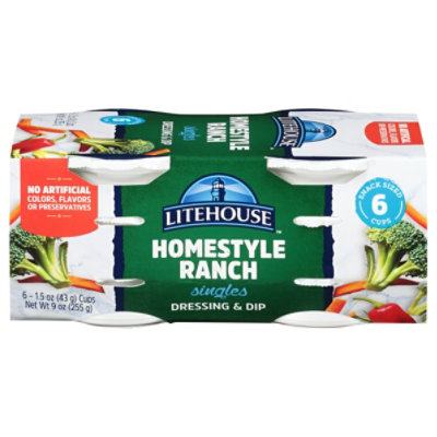 Litehouse Homestyle Ranch Dressing 9oz - 9 Oz - Vons