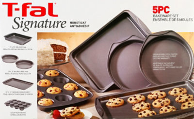 T-fal Signature Bakeware Set Nonstick - 5 Count - Vons