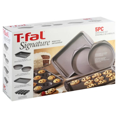 T-fal Signature Bakeware Set Nonstick - 5 Count - Safeway