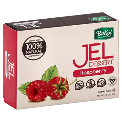 Bakol Jel Dessert Raspberry - 3 Oz - jewelosco