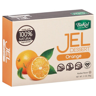 Bakol Jel Dessert Orange - 3 Oz - jewelosco