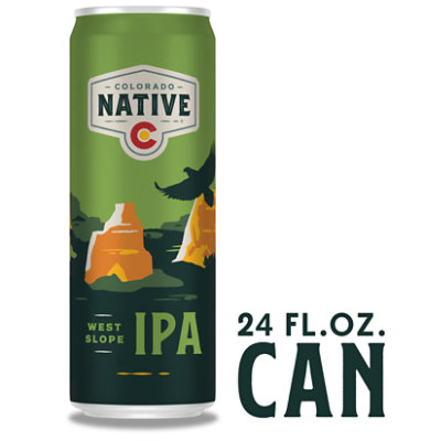 Colorado Native Beer West Slope IPA Can - 24 Fl. Oz. - Pavilions