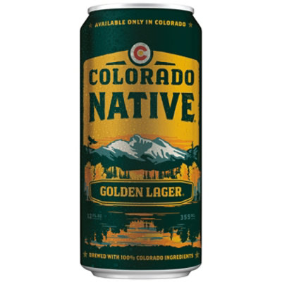 Colorado Native Beer Golden Lager Can - 12 Fl. Oz. - Safeway