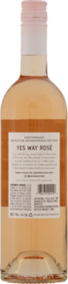 Yes Way Rose Wine 750 Ml vons
