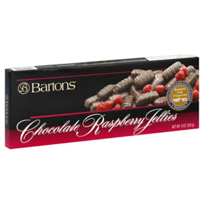Bartons Jellies Chocolate Raspberries - 9 Oz - albertsons