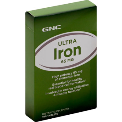 GNC Iron 67 - 100 Count - safeway