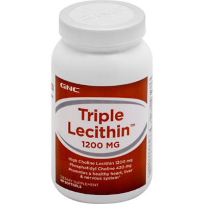 GNC Triple Lecithin - 90 Count - albertsons