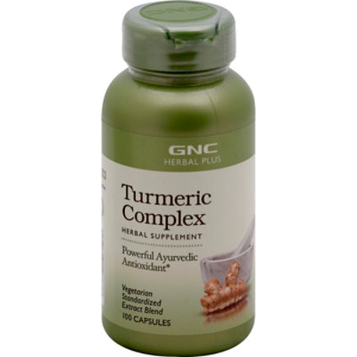 GNC Herbal Plus Turmeric Complex - 100 Count - safeway