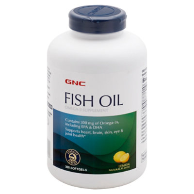 GNC Fish Oils 360 - 360 Count - safeway