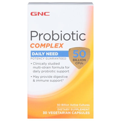 GNC Probiotic 50 Billion - 30 Count - safeway