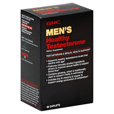 GNC Mens Healthy Test Formula - 60 Count - Pavilions