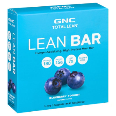 GNC Total Lean Lean Bar Blueberry Yogurt - 5-1.76 Oz - safeway