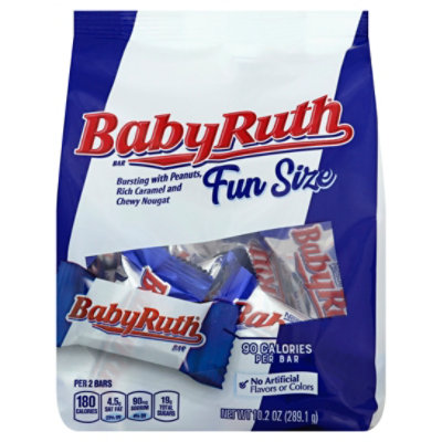 Baby Ruth Candy Bar Fun Size - 10.2 Oz - Safeway