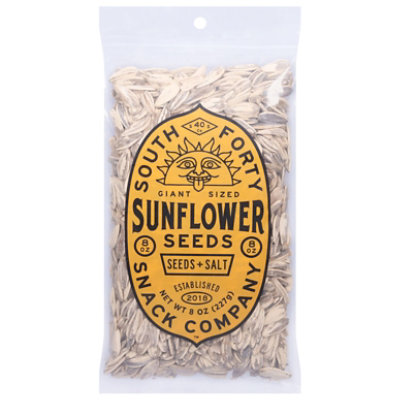 South Forty Snack Company Sunflower Seeds Plus Salt - 8 Oz - Albertsons