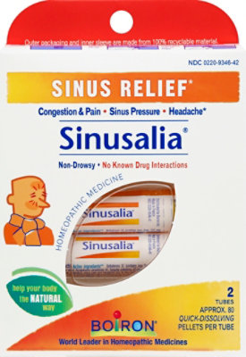 Boiron Sinusalia Sinus Relief Pellets - 2 Count - Safeway