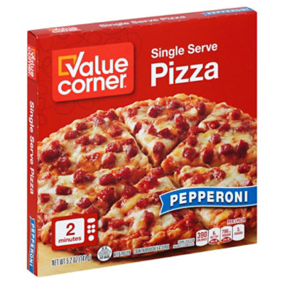 Value Corner Pizza Pepperoni F - Online Groceries | Safeway