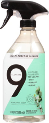 9 Elements Multi-Purpose Cleaner Eucalyptus Scent - 18 Fl. Oz. - Safeway