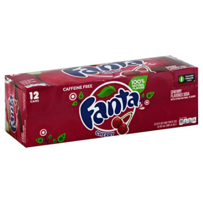 Fanta Cherry - 12-12 Fl. Oz. - Online Groceries | Safeway