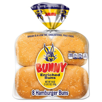 Bunny Buns - 8 Count - Albertsons