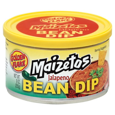 Golden Flake Bean Dip Jalapeno - 9 Oz - jewelosco