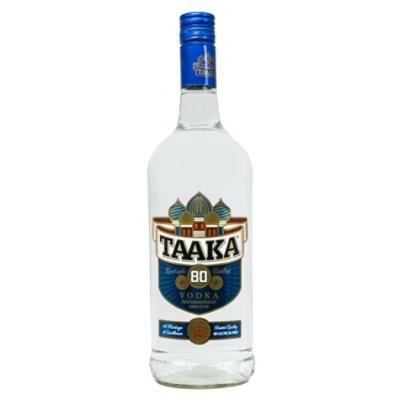 Taaka Vodka 80 Proof - 1 Li - Online Groceries | Albertsons