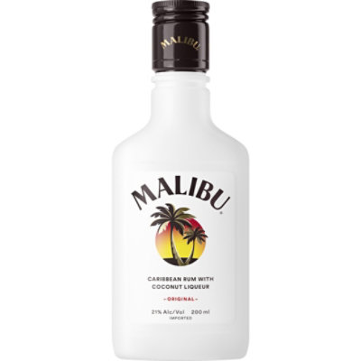 Malibu Coconut Flask - 200 Ml - randalls
