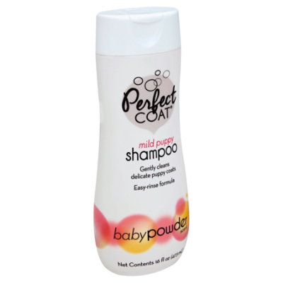 Perfect Coat Shampoo Mild Puppy Baby Powder Scent - 16 Oz - tomthumb