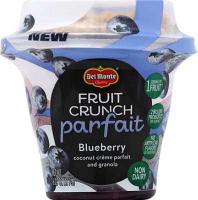 Del Monte Fruit Crunch Parfait Blueberry - 6.25 Oz - safeway