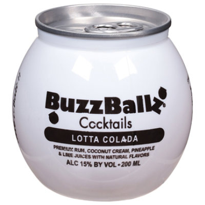 Buzz Ballz Lotta Colada - 200 Ml - albertsons