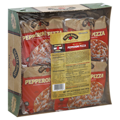 MaMa Rosas Pizza Ppepperoni Frozen - 4.25 Oz - Pavilions