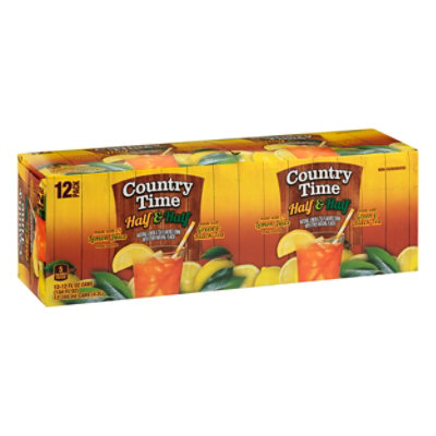 Country Time Half & Half - 12-12 Fl. Oz. - albertsons