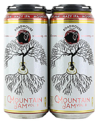 Roadhouse Mountain Jam Hazy Ipa Cans - 4-16 Fl. Oz. - albertsons