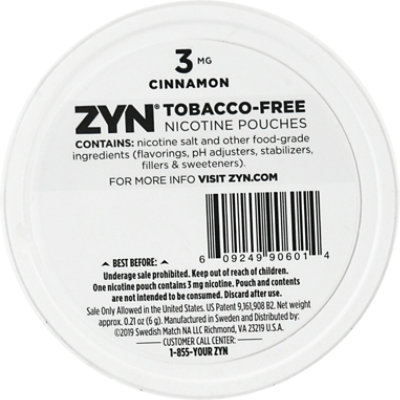 Zyn Cinnamon 3mg - Carton - albertsons