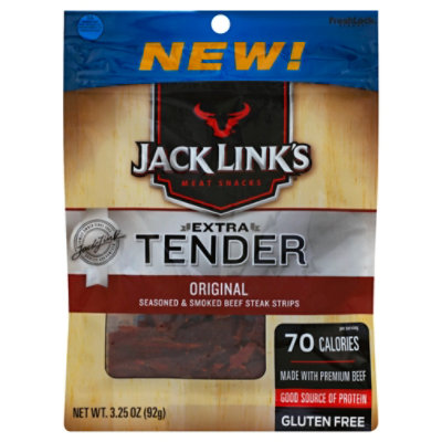 Jack Links Beef Original Strp - 3.25 Oz - Albertsons