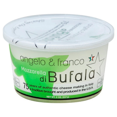 Angelo & Franco Mozzarella Di Bufala - 8 Oz - vons