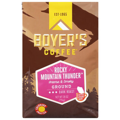 Boyers Coffee Rocky Mountain Thunder Gr - 28 Oz - Safeway