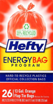 Hefty 13g Energybag - 9 Piece - Safeway