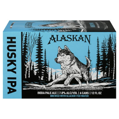 Alaskan Husky Ipa In Cans - 6-12 Fl. Oz. - Safeway