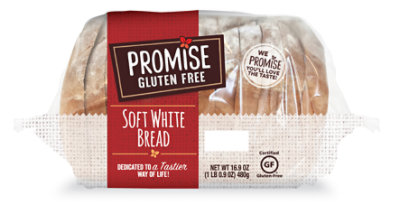 Promise G Bread Loaf Soft White Gf - 16.9 Oz - Safeway