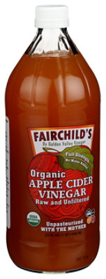 Fairchild Organic Apple Cider Vinegar - 32 Oz - albertsons