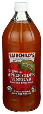 Fairchild Organic Apple Cider Vinegar - 32 Oz - albertsons