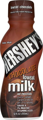 Hersheys Lowfat Chocolate Milk - 12 Fl. Oz. - safeway