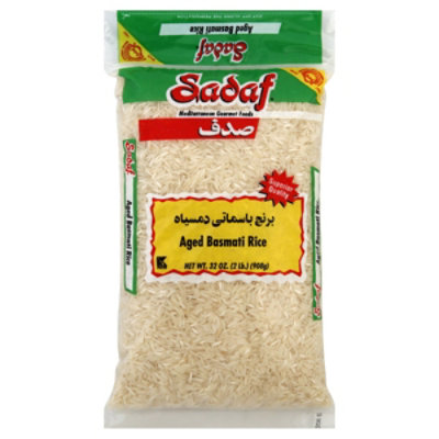 Sadaf Rice Basmati Aged - 32 Oz - vons