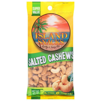 Island Snacks Cashews Salte - Online Groceries | Albertsons