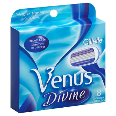 Glte Venus Divine Rzr Cartridges Womens - 8 Count - Albertsons
