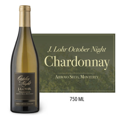 J. Lohr October Night Chardonnay - 750 Ml - safeway