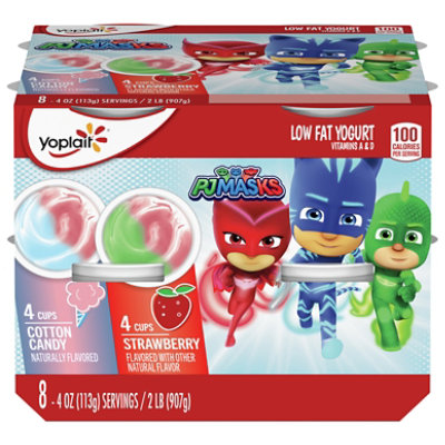 Yoplait Yogurt Low Fat Teenage Mutant Ninja Turtles Cotton Candy ...
