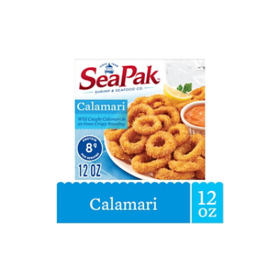 Seapak Calamari Breaded With Tomato Romano Sauce - 12 Oz - safeway