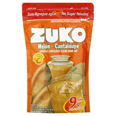 Zuko Drink Mix Melon Cantaloupe - 14.1 Oz - Safeway